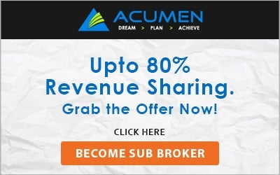 Acumen Capital Franchise or Sub Broker - Start Your Business Now!