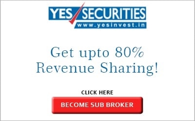 Yes Securities Franchise or Sub Broker - Start Your Business Now!